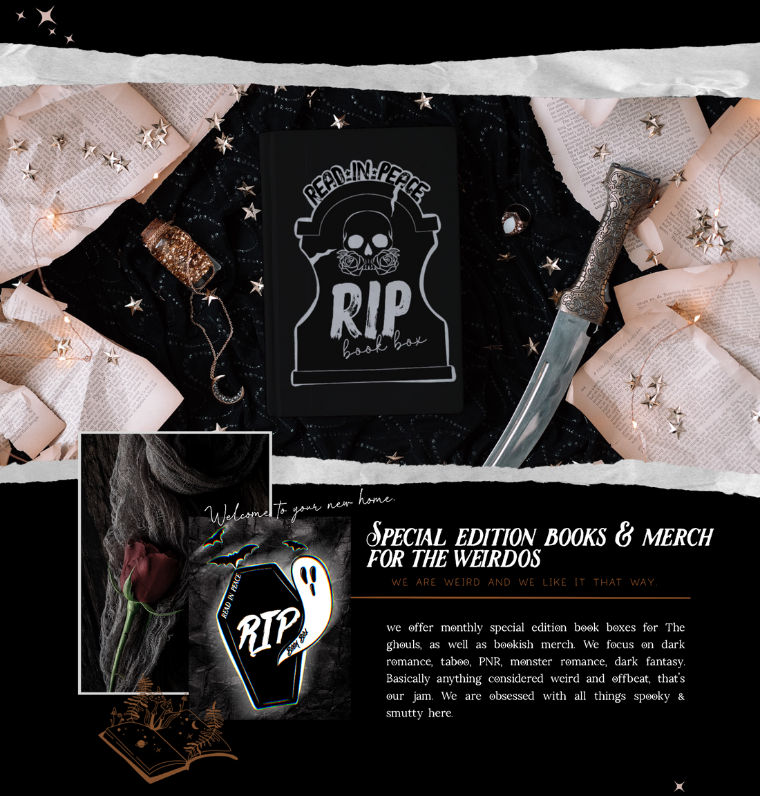 Read In Peace Book Box