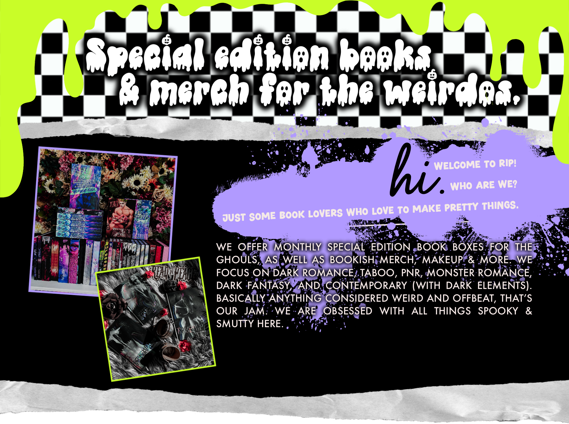 Read In Peace Book Box